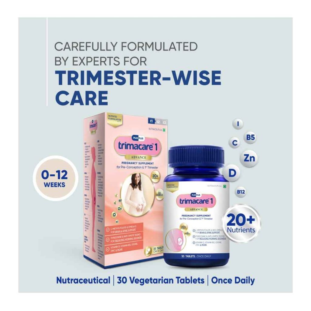 Trimacare™ 1 Prenatal Vitamins Tablets | Pregnancy Multivitamin with ...